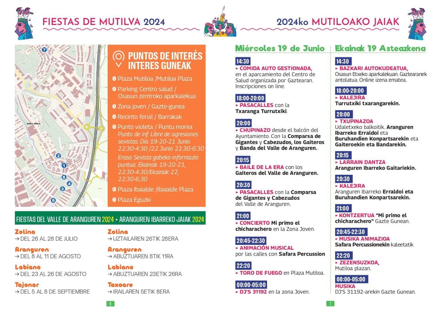 Comienzan las fiestas de Mutilva 2024 – Ayuntamiento del Valle de Aranguren